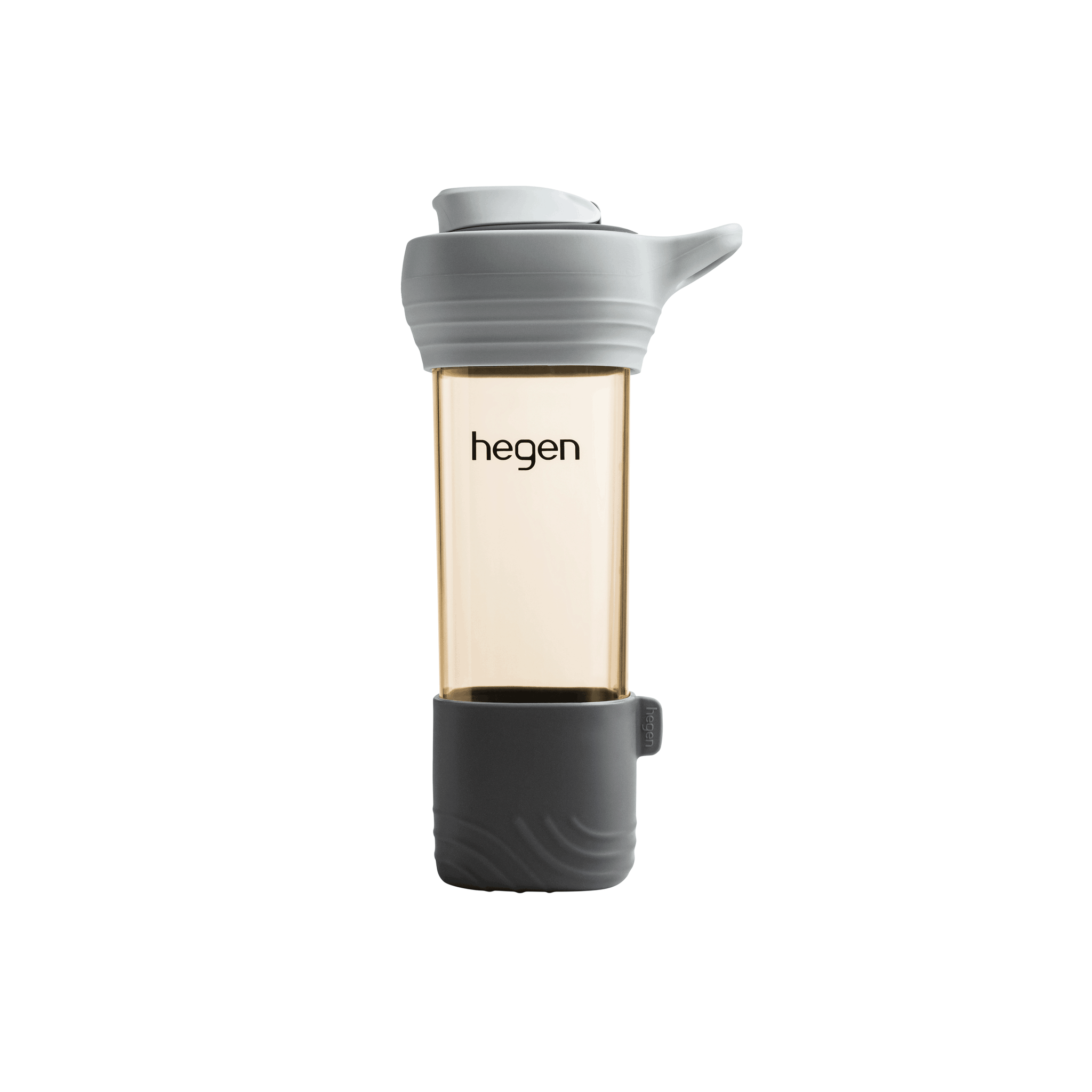 Hegen PCTO™ 450ml/15oz Lifestyle Bottle PPSU Slate Grey with Loop and