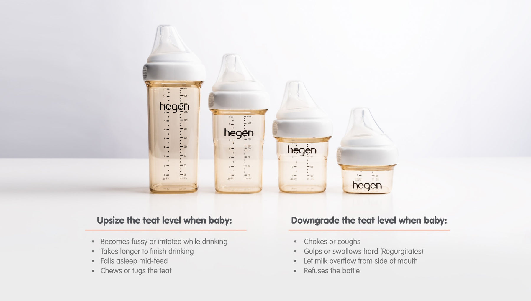Hegen Nipple Thick Feed, 2-Pack (for thickened liquids)