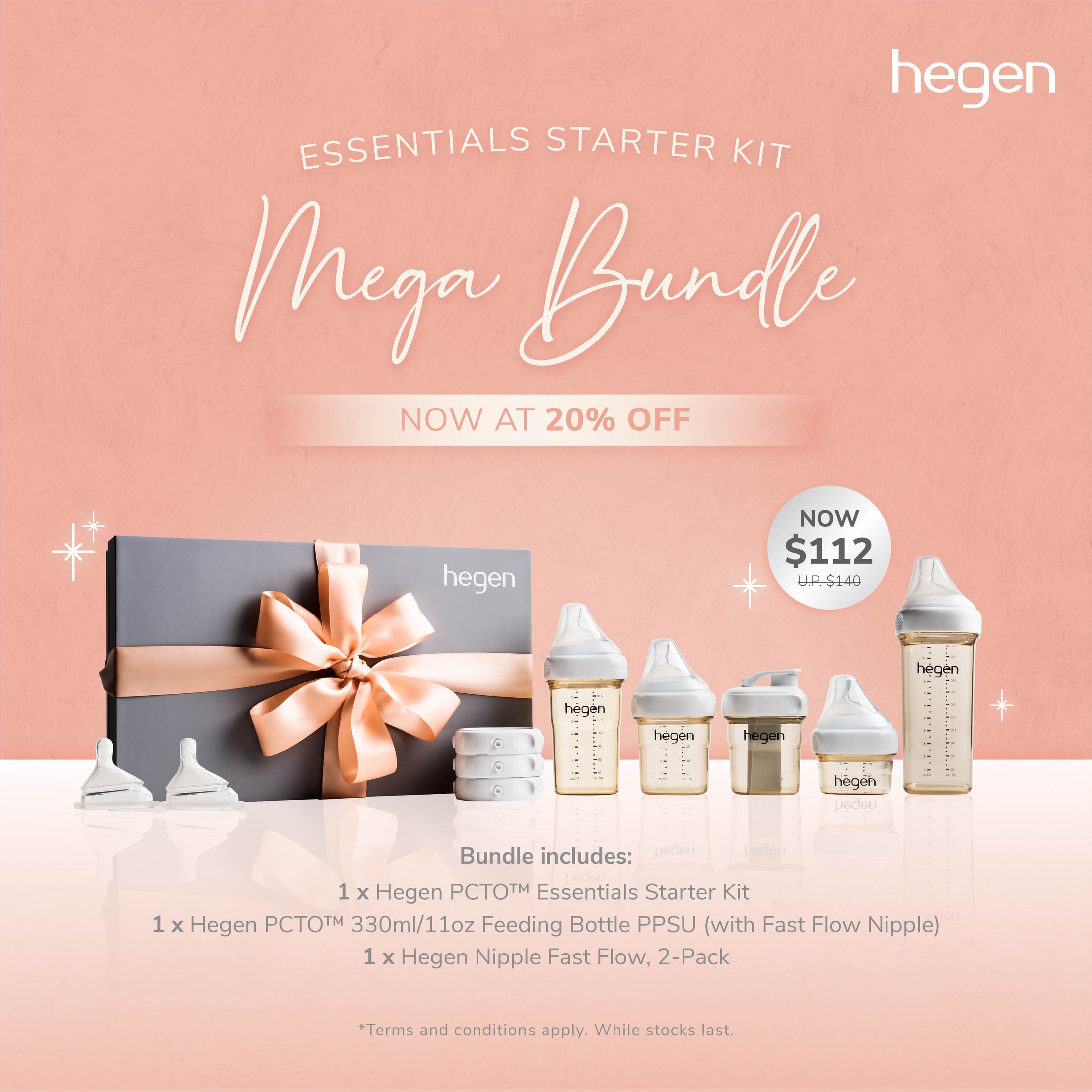 Essentials Starter Kit Mega Bundle (1 to 6 months)